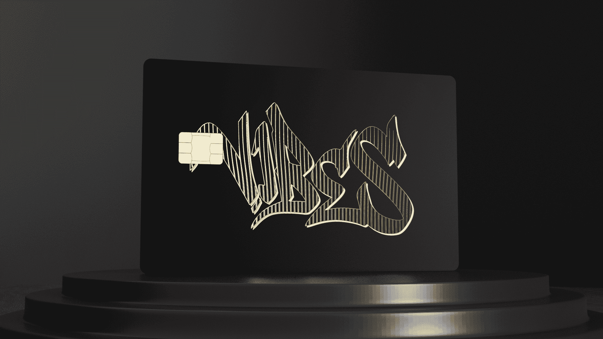 Metal Bank Card - VIBES - Custom Metal Bank Cards - SwipeMetal