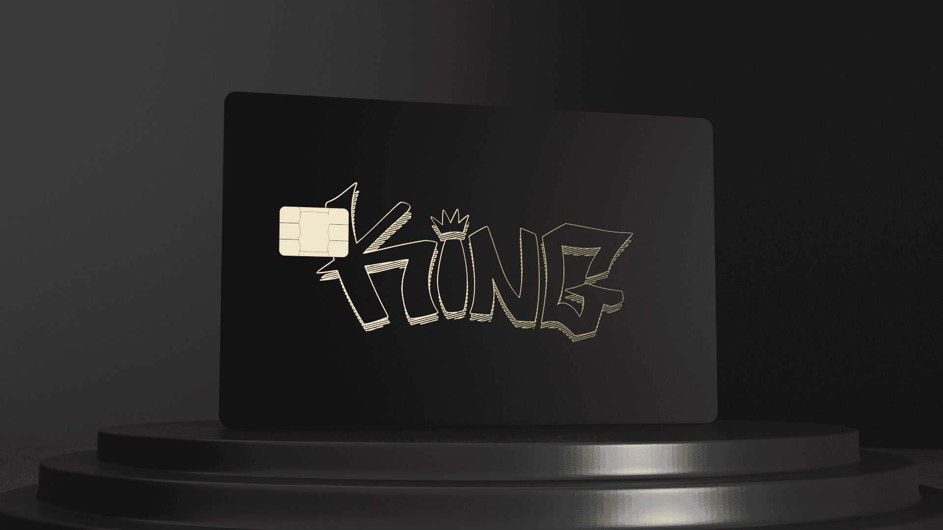 Metal Bank Card - KING - Custom Metal Bank & Bespoke Metal Cards ...